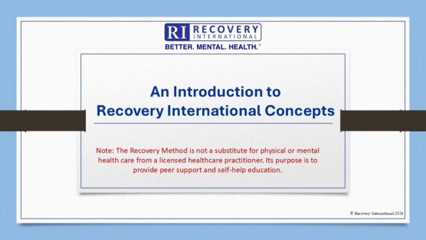 Newcomers - Recovery International